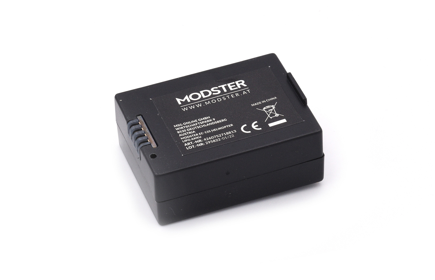 MODSTER EC-135: Battery | Various | Spare parts | Products | MODSTER